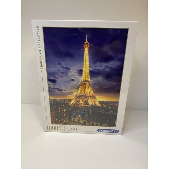 Clementoni | Games | Clementoni Tour Eiffel 00 Piece Jigsaw Puzzle Eiffel Tower Pairs Landmark ...